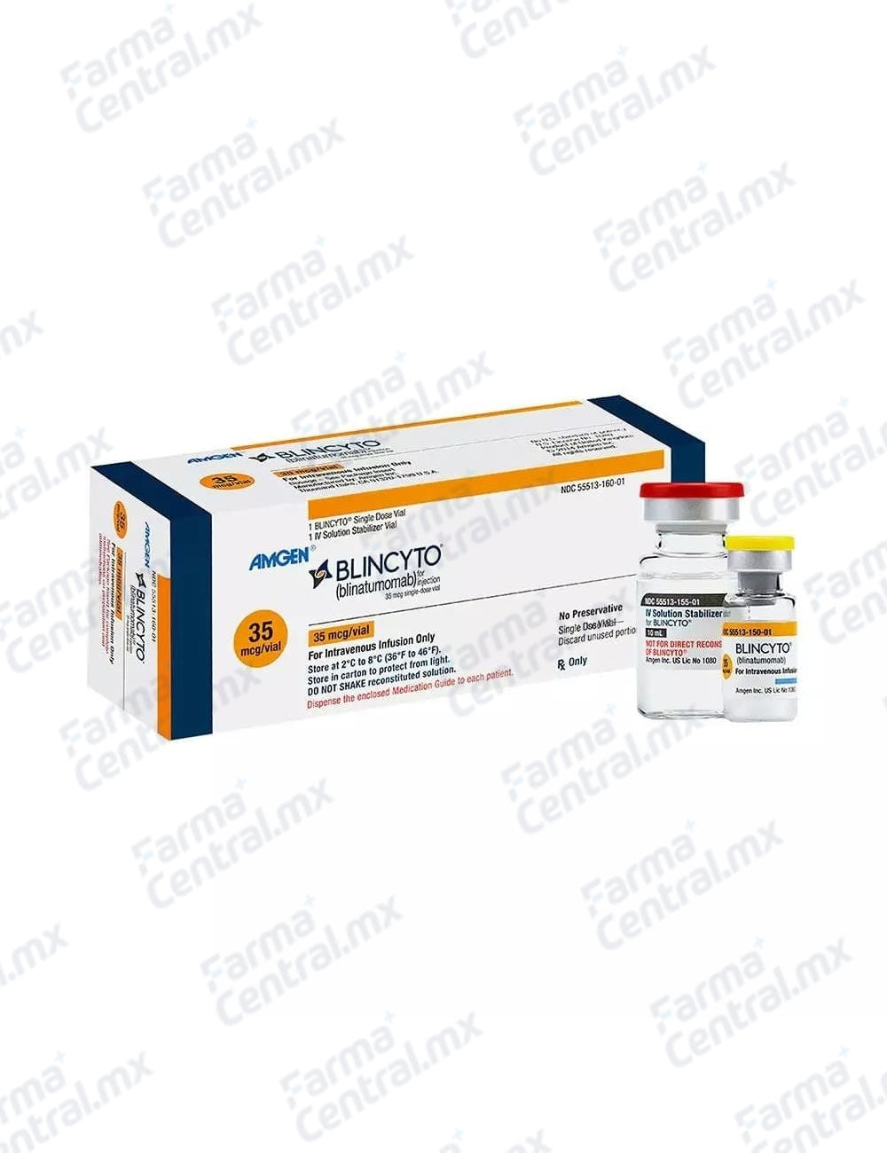 Blincyto 35 mcg solucuion inyectable - Blinatumomab - Farma Central